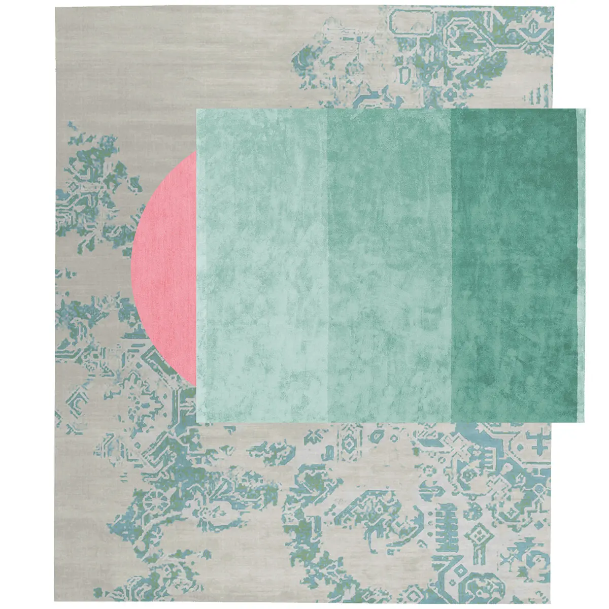 By Second Studio Palena Pa1502 Oatmeal Silk Rug