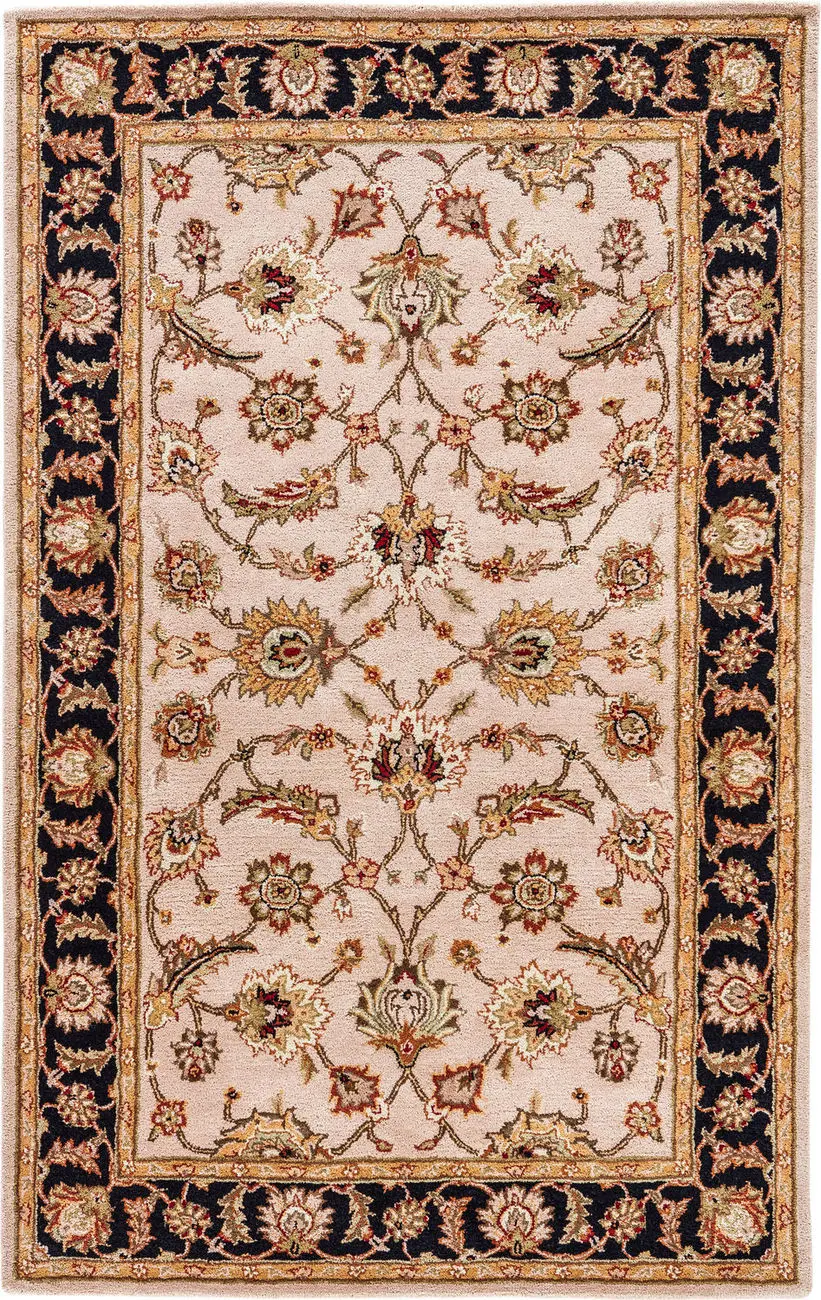 Modern Loom Living Mythos MY02 Selene Beige Tan Hand Loomed Wool Rug