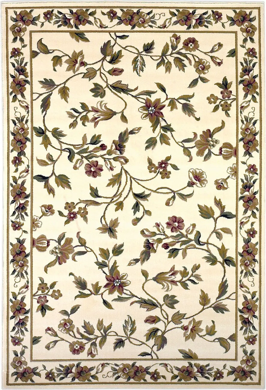 Kas Rugs Cambridge 7331 Beige Power Loomed Synthetic Rug