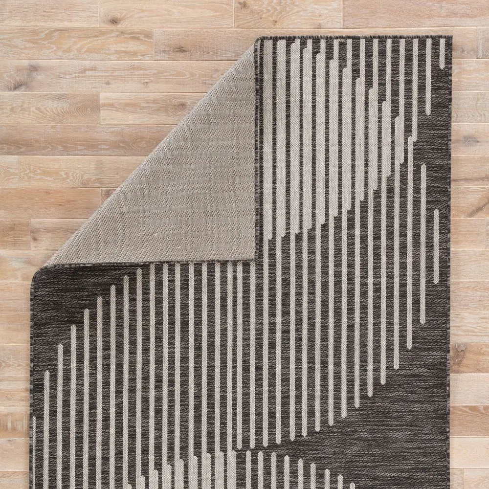 Jaipur Living Decora DNC06 Decora Tangra Silver Power Loomed Synthetic Rug